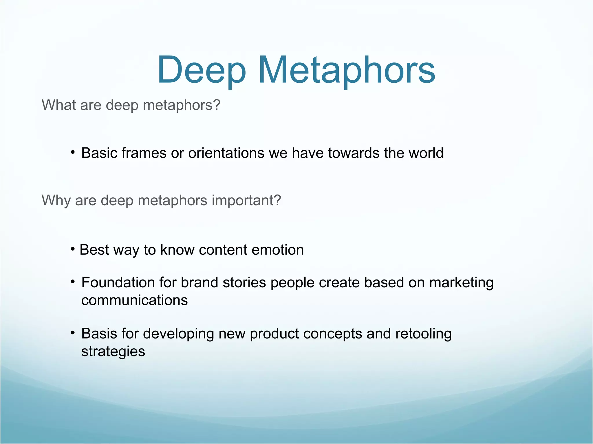 Metaphors | PPT | Business | Business and Finance