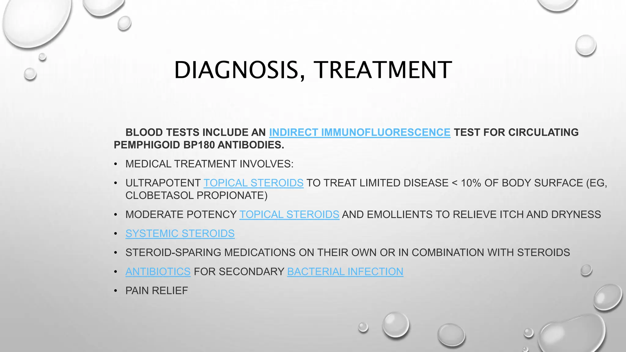 Bullous dermatoses and erythema multiformis | PPT