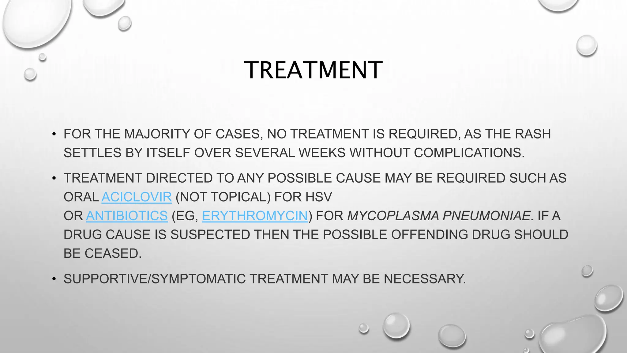Bullous dermatoses and erythema multiformis | PPT