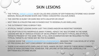 Bullous dermatoses and erythema multiformis | PPT