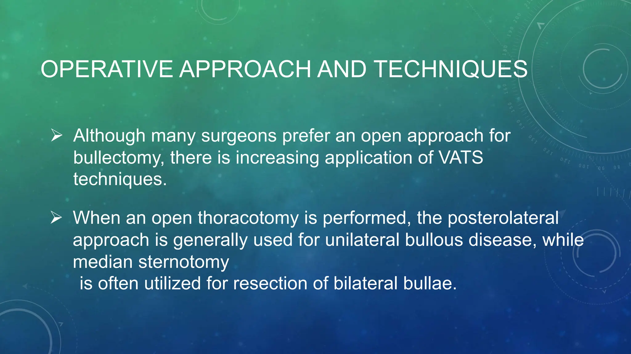 BULLOUS DISEASENOF THE LUNG.pptx high yield topic | PPTX
