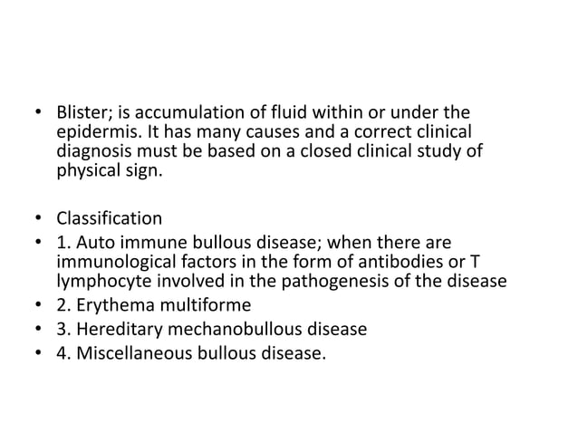 Bullous disease of the skin.pptx