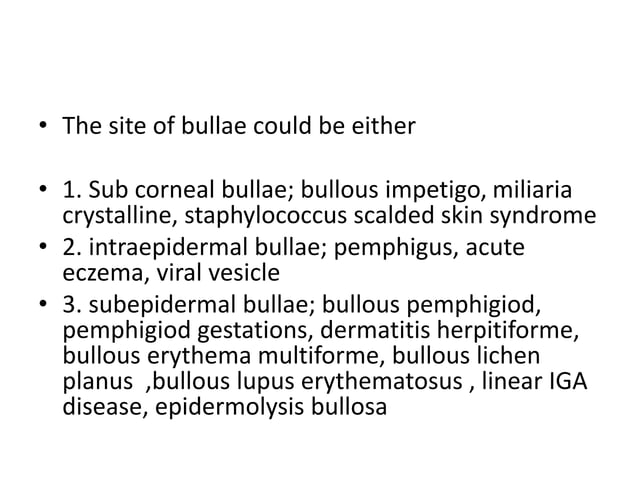 Bullous disease of the skin.pptx
