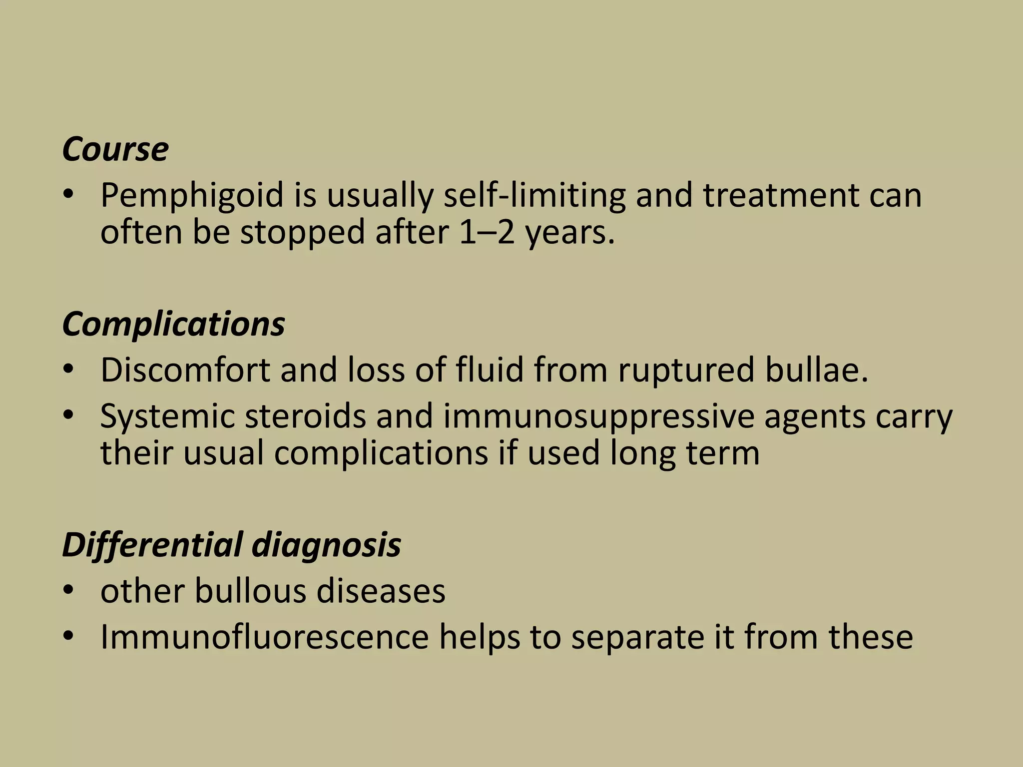 Bullous diseases | PPTX
