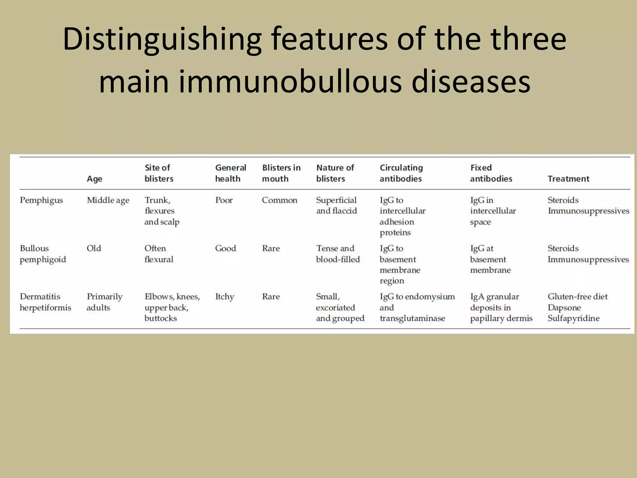 Bullous diseases | PPTX