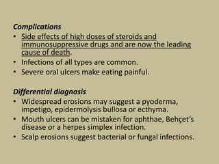 Bullous diseases | PPTX