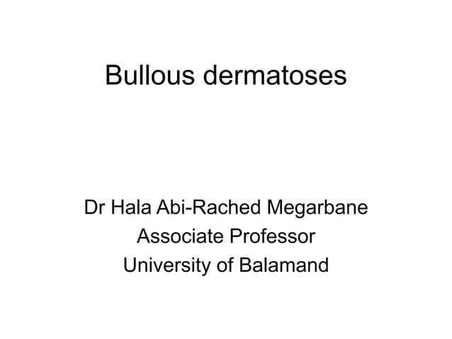 Bullous lesions.pdf