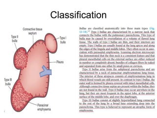 Approach to Bullous lung disease | PPT