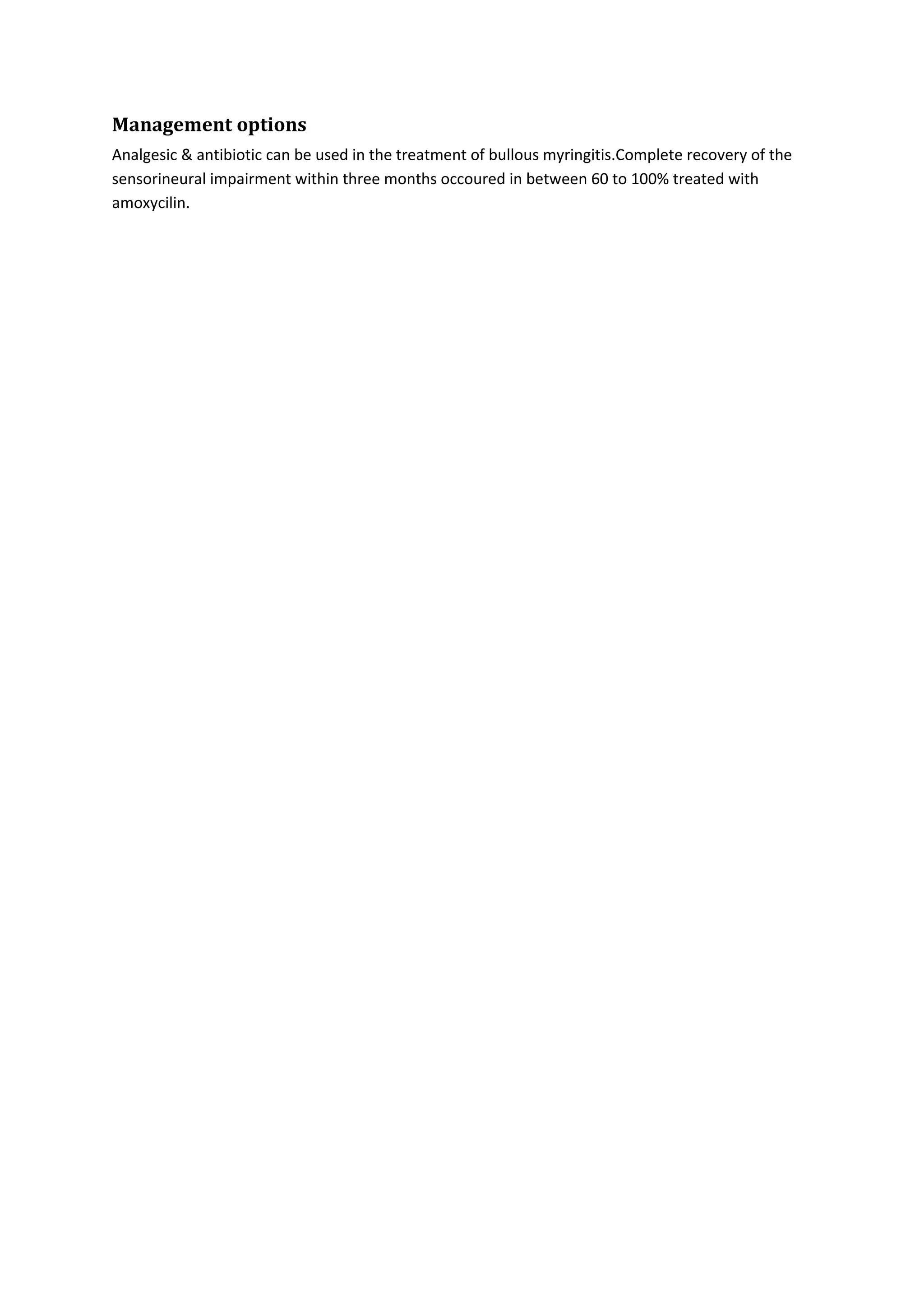 Bullous myringitis | DOC