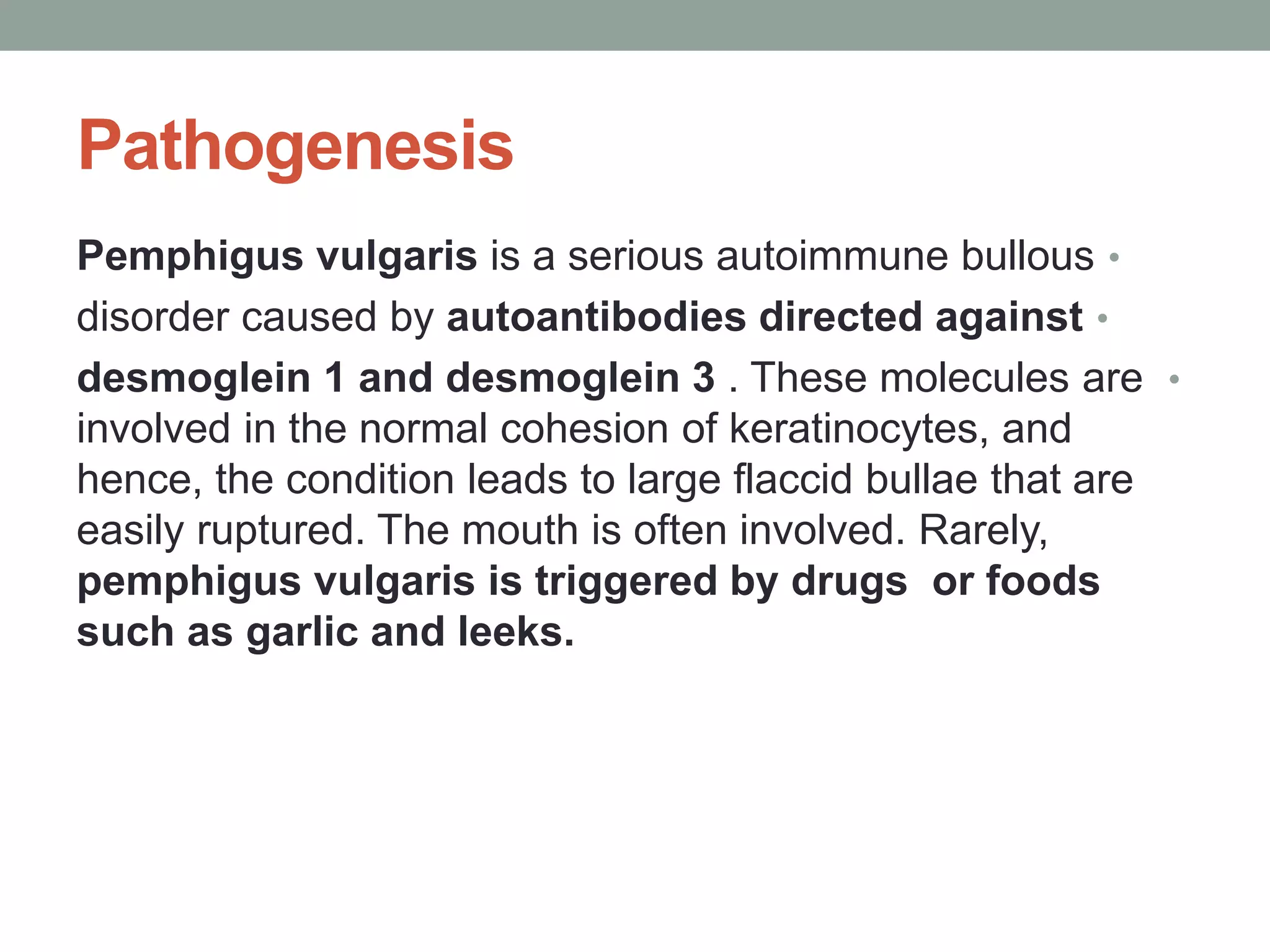 Bullous skin diseases | PPTX