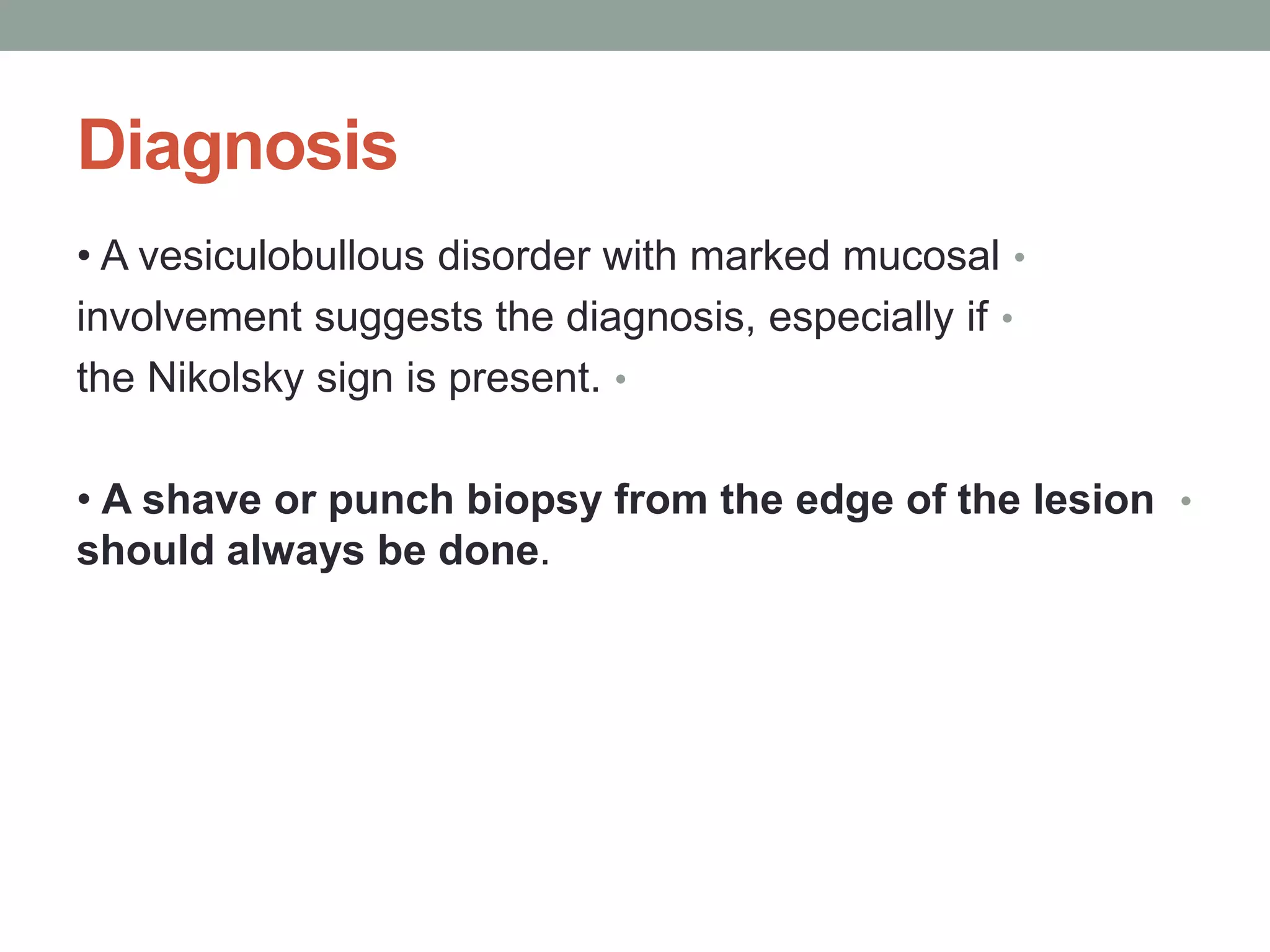 Bullous skin diseases | PPTX