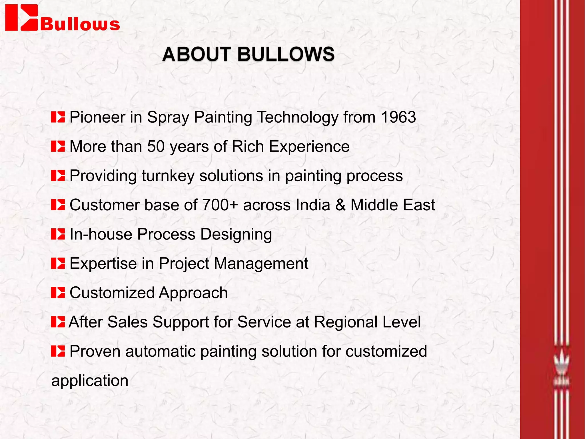 Bullows Product Profile | PPT