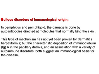 dermatology.Bulluos diseases.(dr.darseem) | PPT