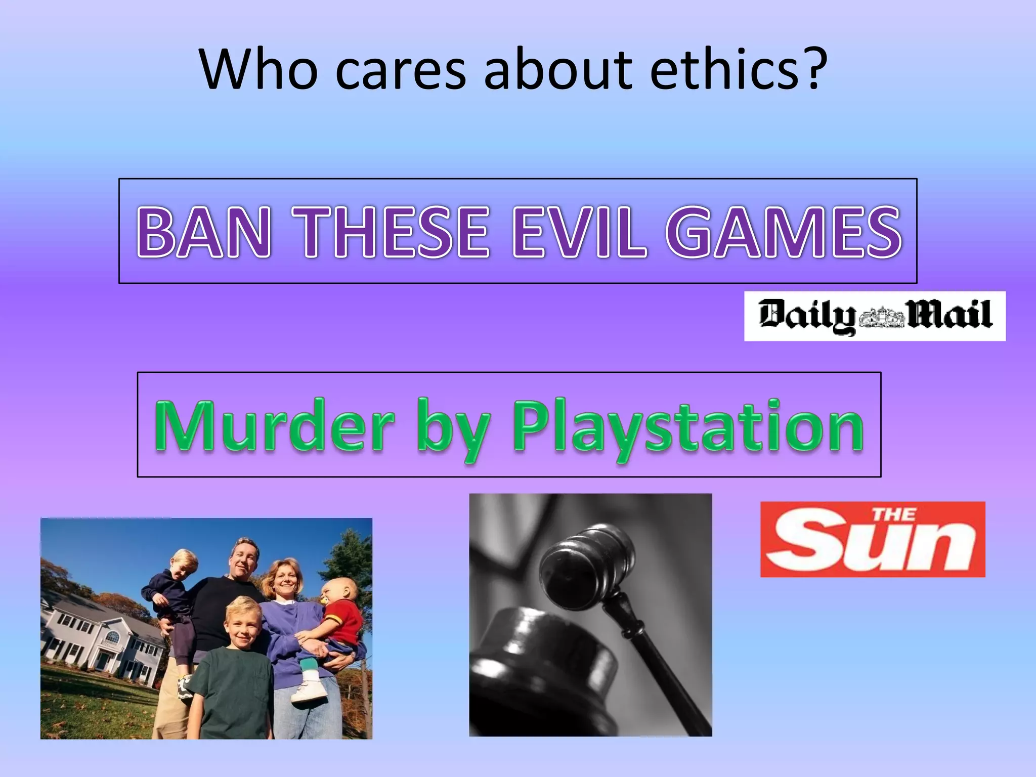 Ethics in Games and Media | PDF