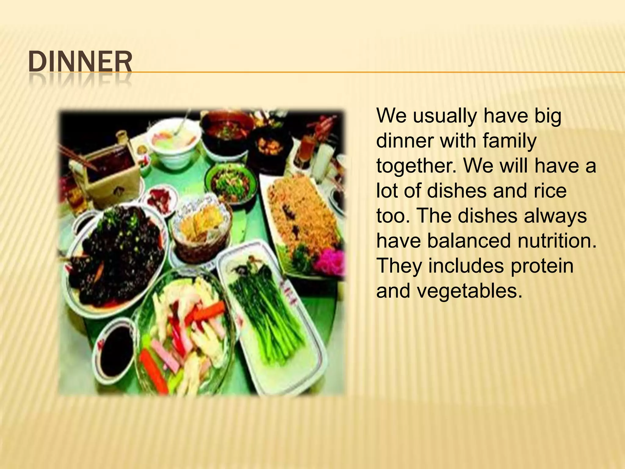 My Daily Food | PPTX