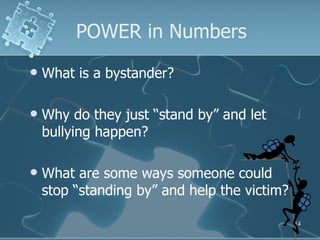 6th grade Bully Presentation | PPT