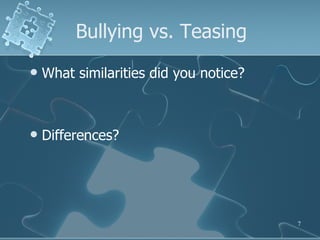 6th grade Bully Presentation | PPT
