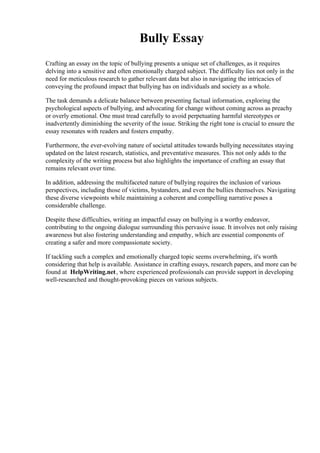 Bully Essay.pdf
