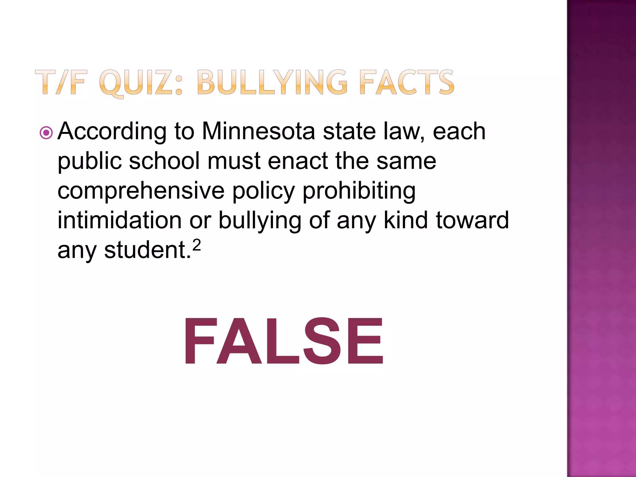 Bullying: An Introduction | PPTX