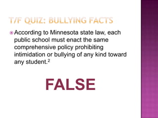 Bullying: An Introduction | PPTX