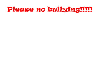 Bullying! | PPT