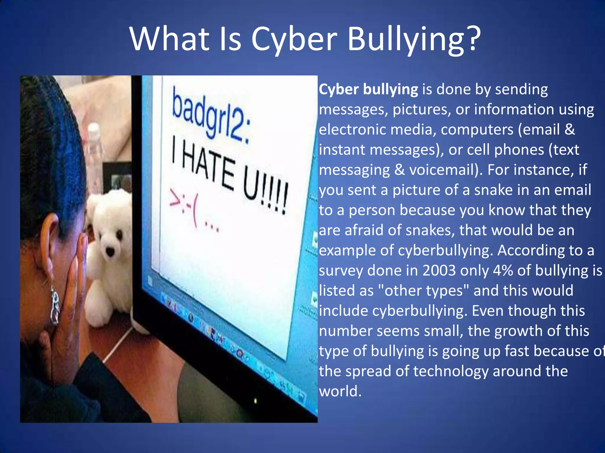 All The Types Of Bullying | PPTX