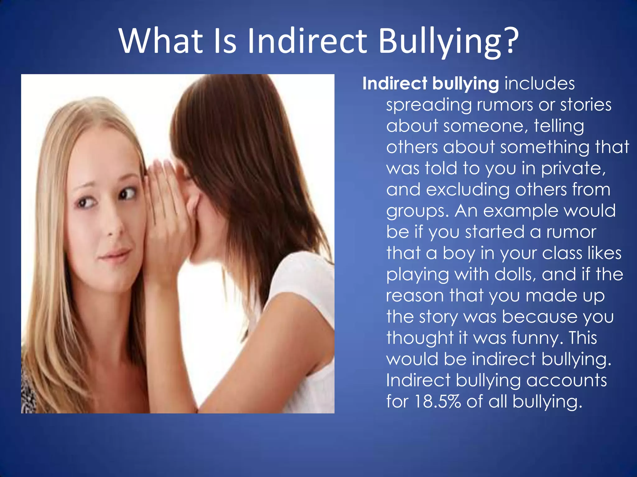 All The Types Of Bullying | PPTX