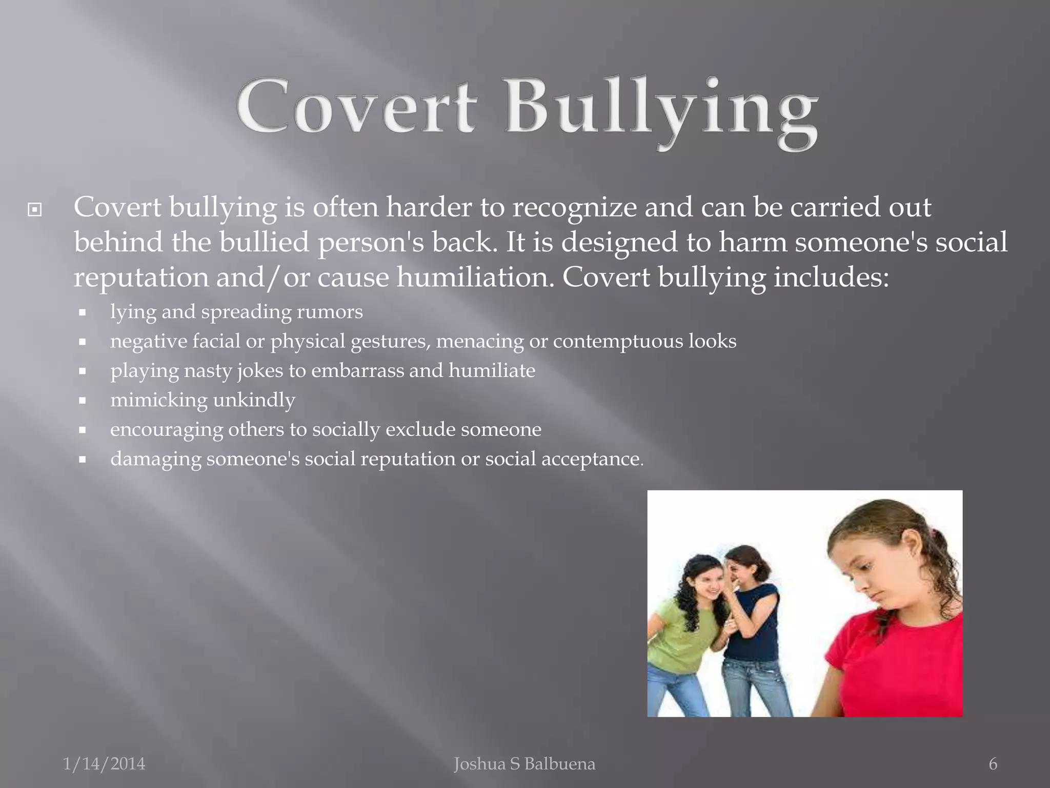 Bullying | PPTX