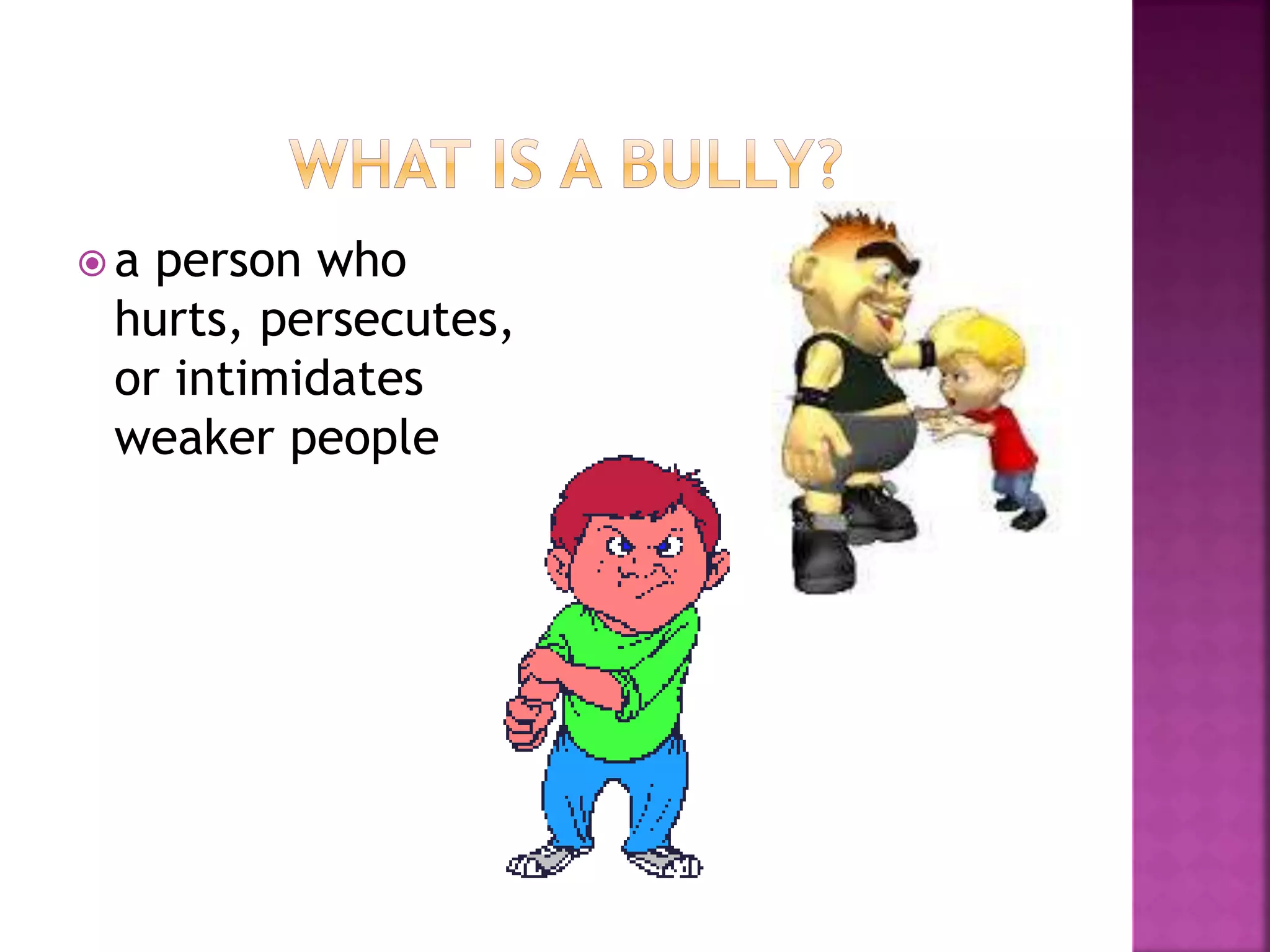 Bullying lesson plan | PPTX
