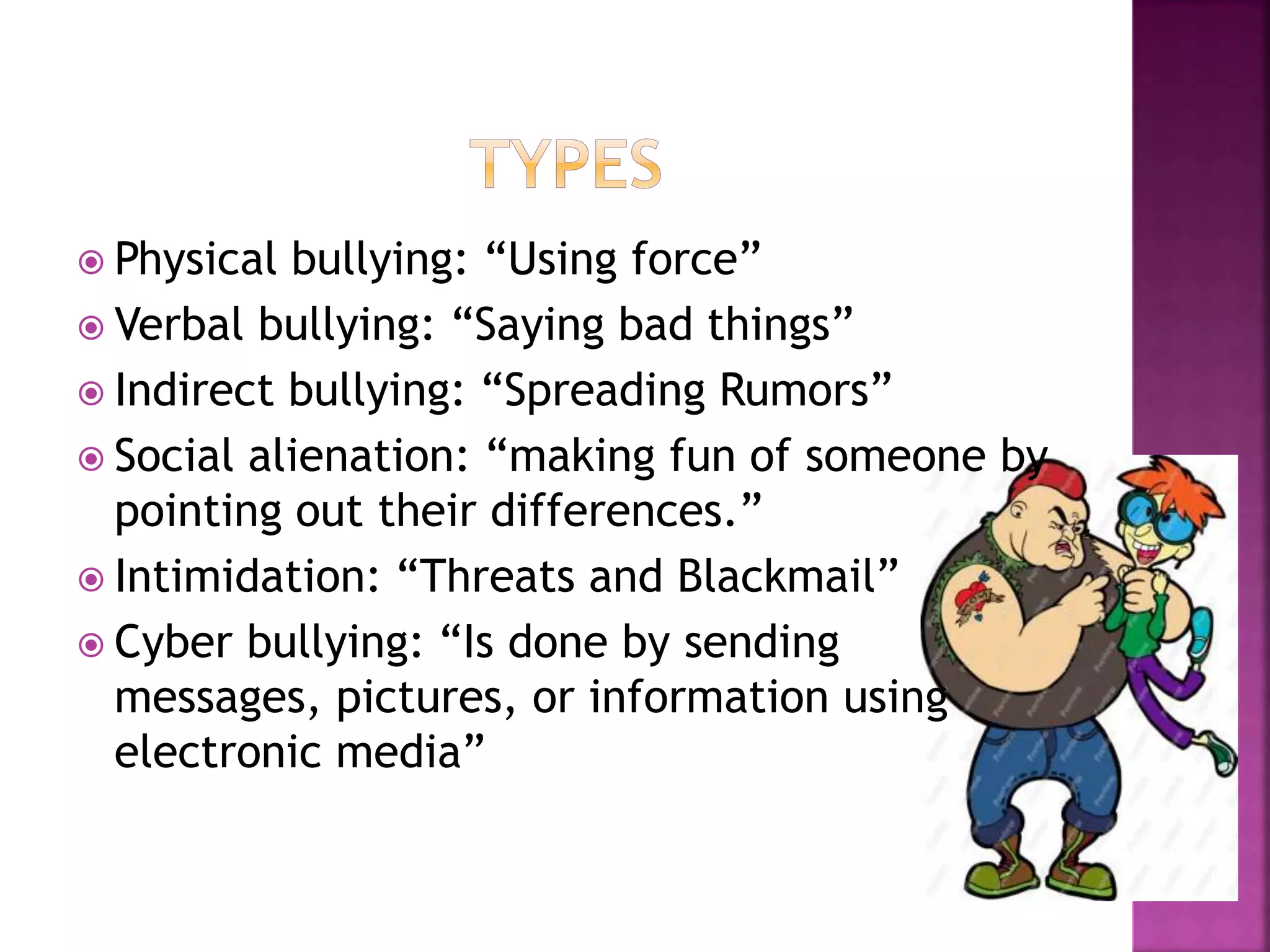 Bullying lesson plan | PPTX