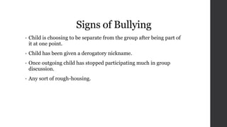 Addressing Bullying at Summer Camp | PPT