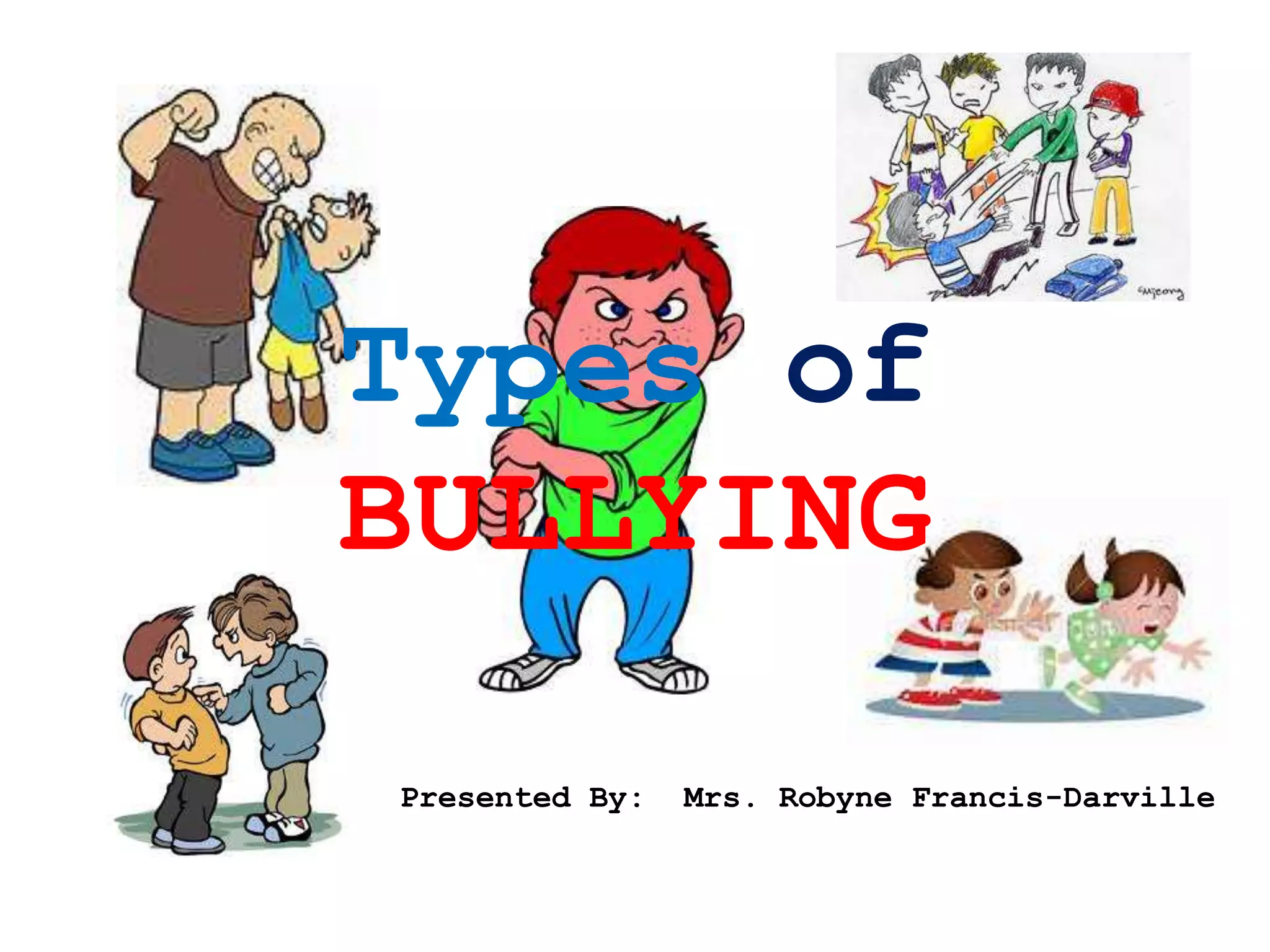 Types of Bullying | PPTX