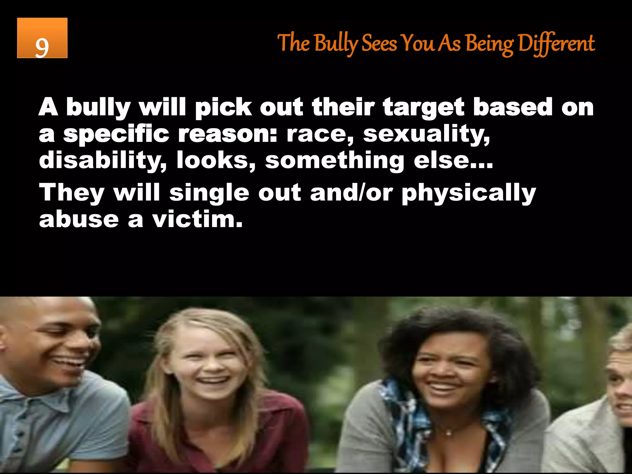 Why do people bully | PPTX