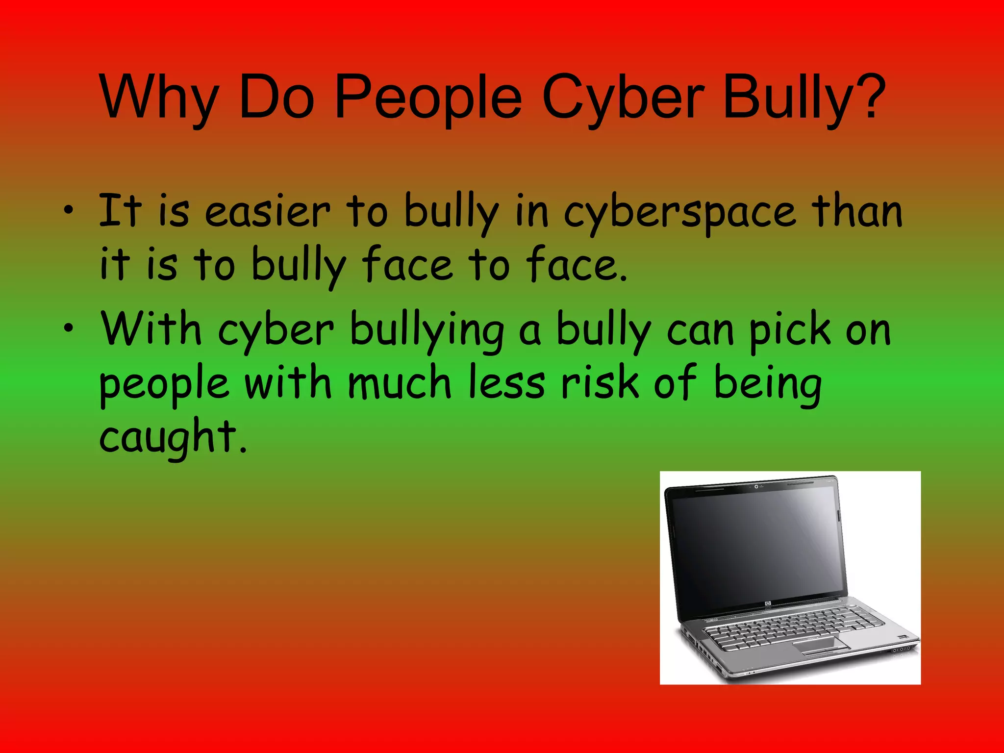 Bullying and Cyber bullying explained | PPT
