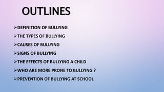 Bullying | PPTX