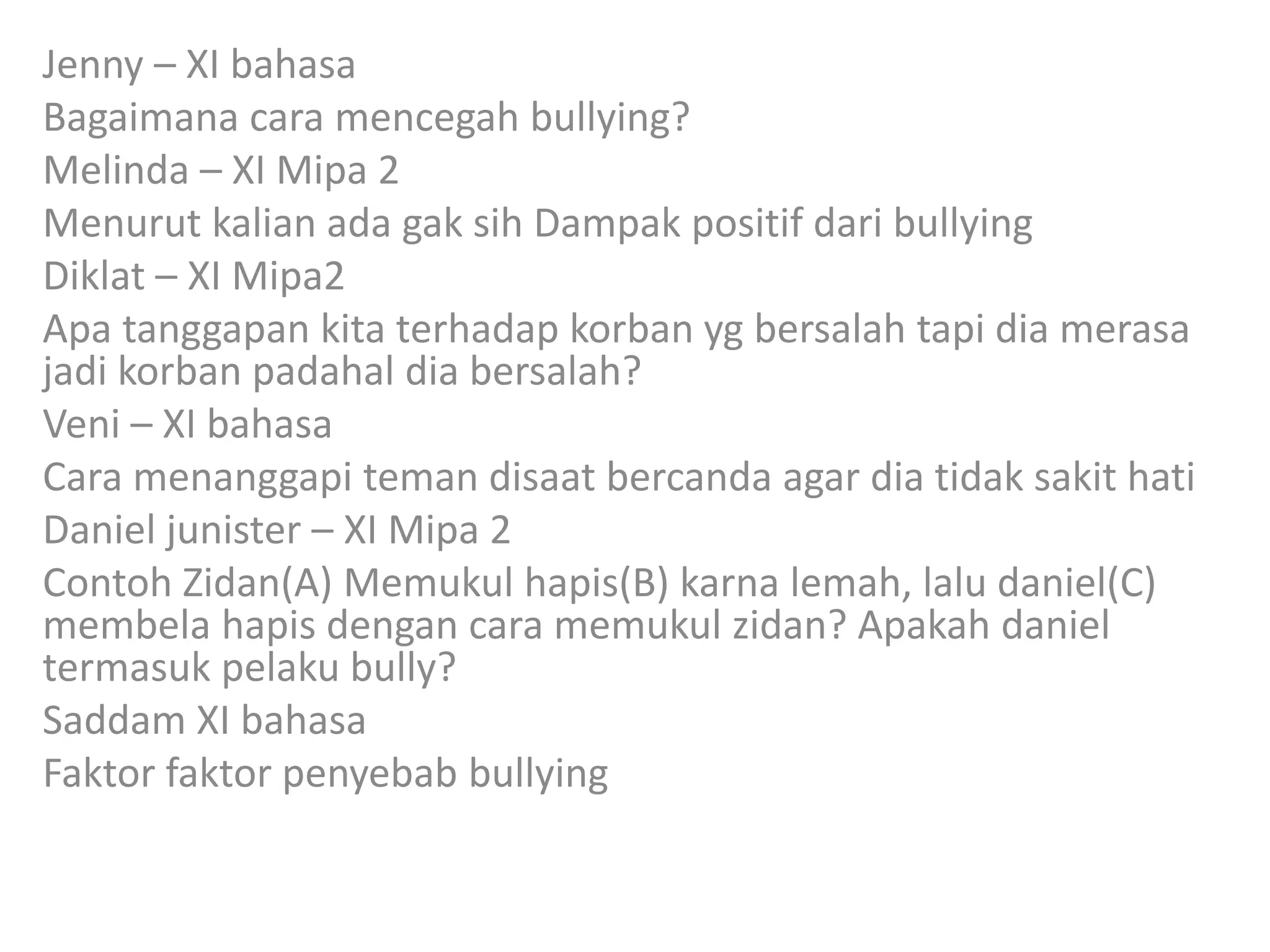 Bullying | PPTX