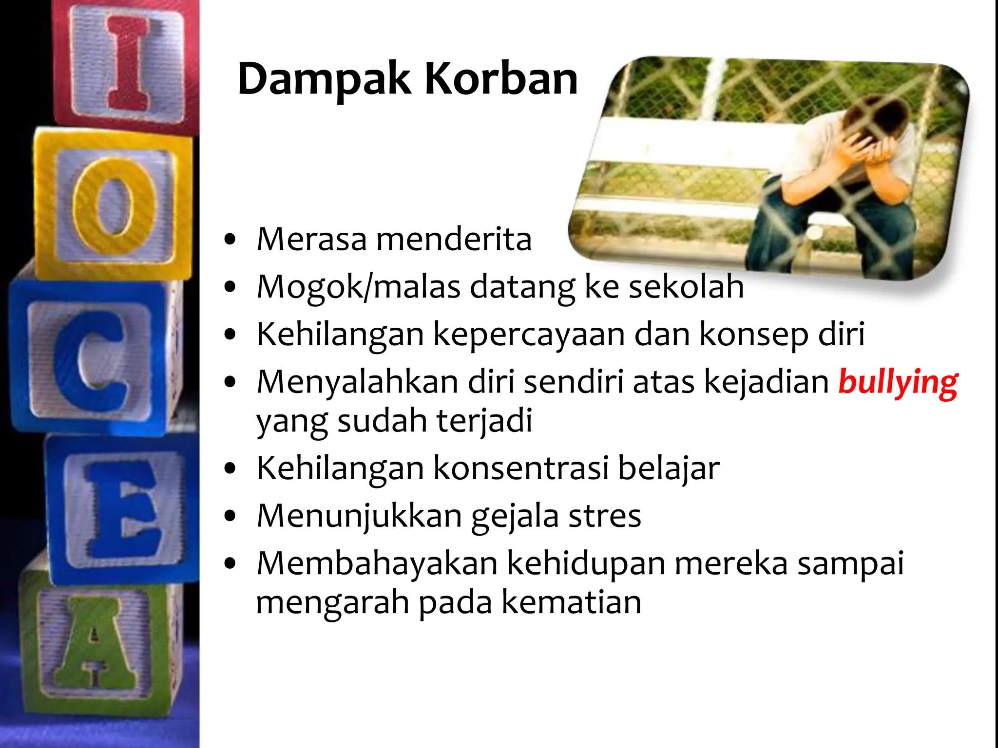Perundungan di sekolah dan cara mengtasinya | PPT