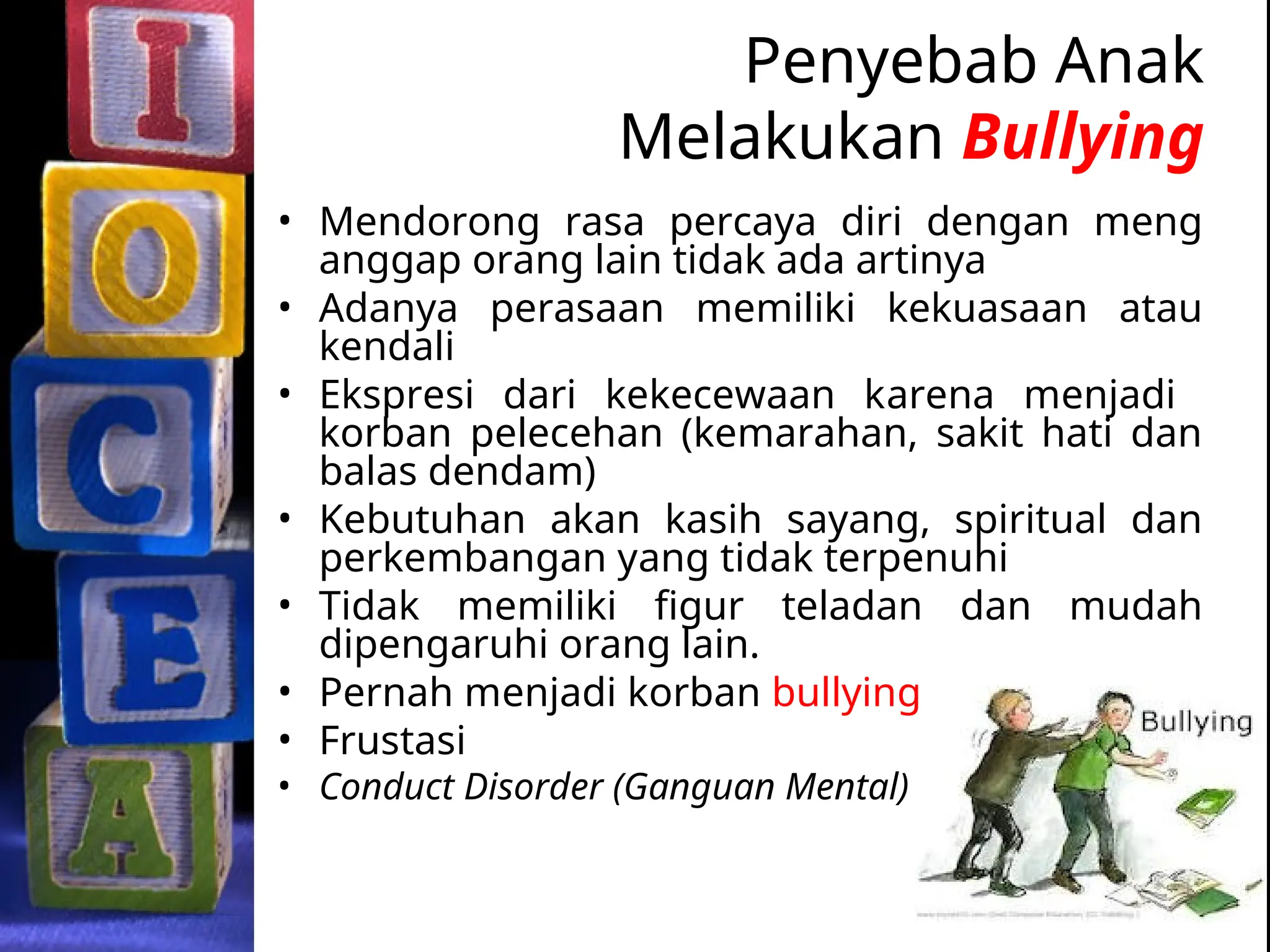 materi tentang stop bullying yang dirangkum dalam bentuk power point | PPT