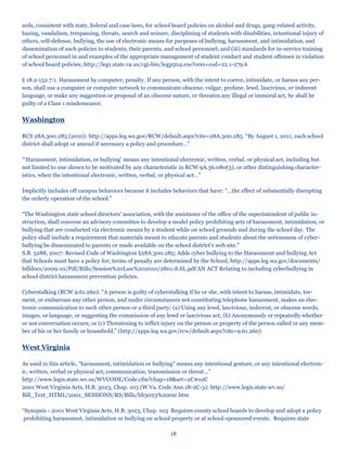 Bullying and-cyberbullying-laws2015(2) | PDF