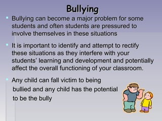 Bullying asld 601 - group project - k. butler | PPT