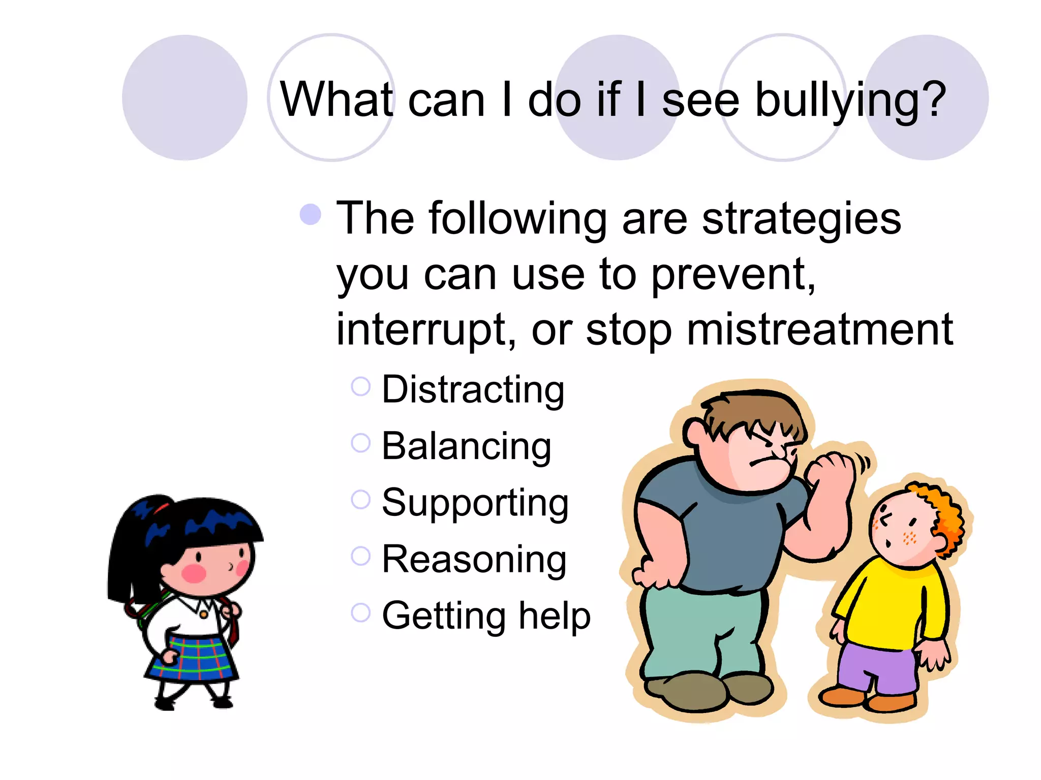 Bullying bystanders | PPT