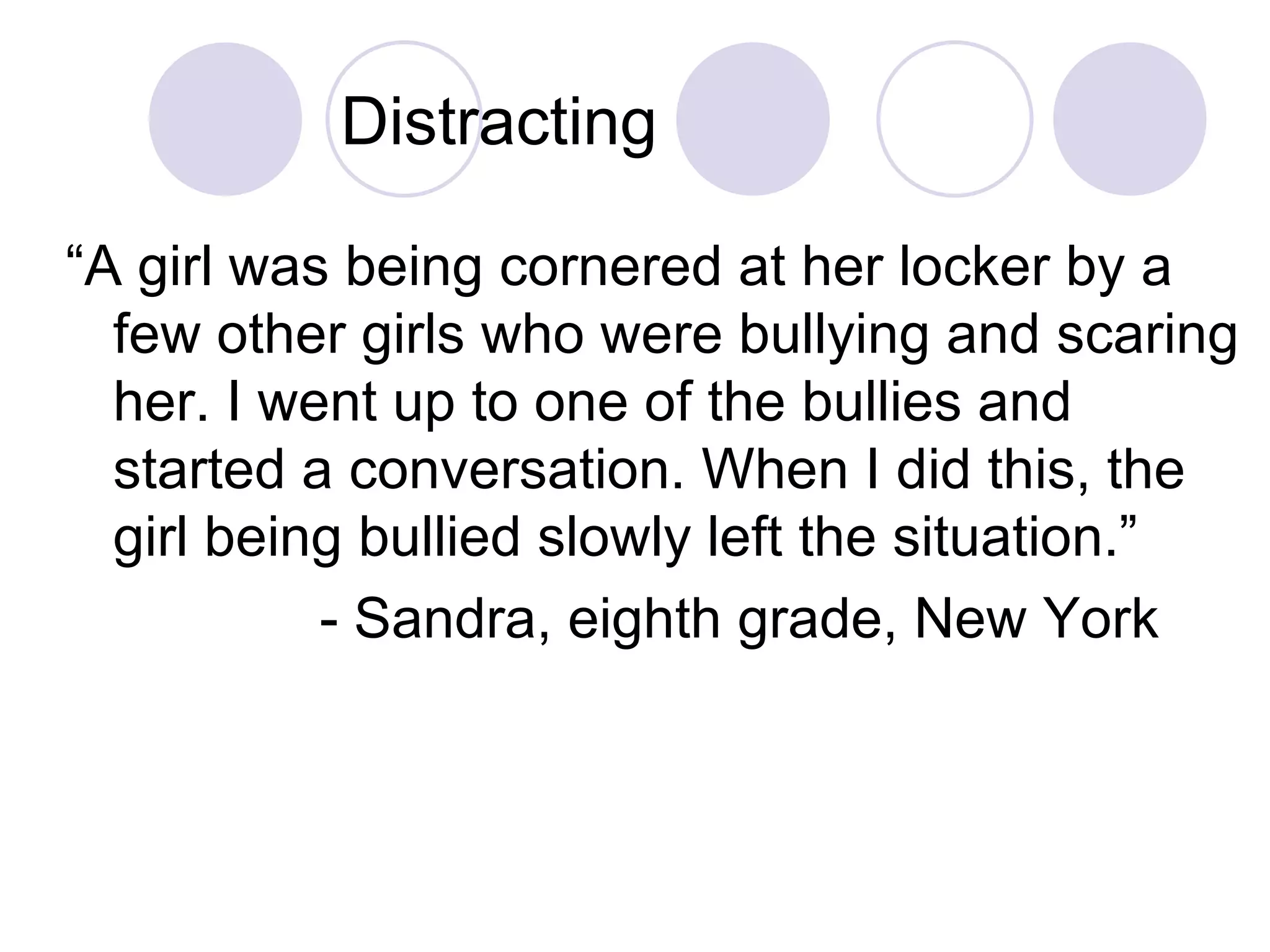 Bullying bystanders | PPT