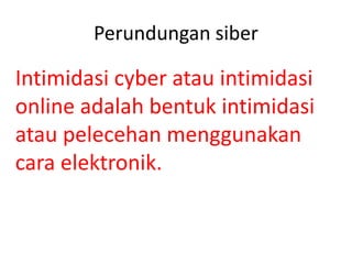 Mengintimidasi- (INDONESIA) | PPT