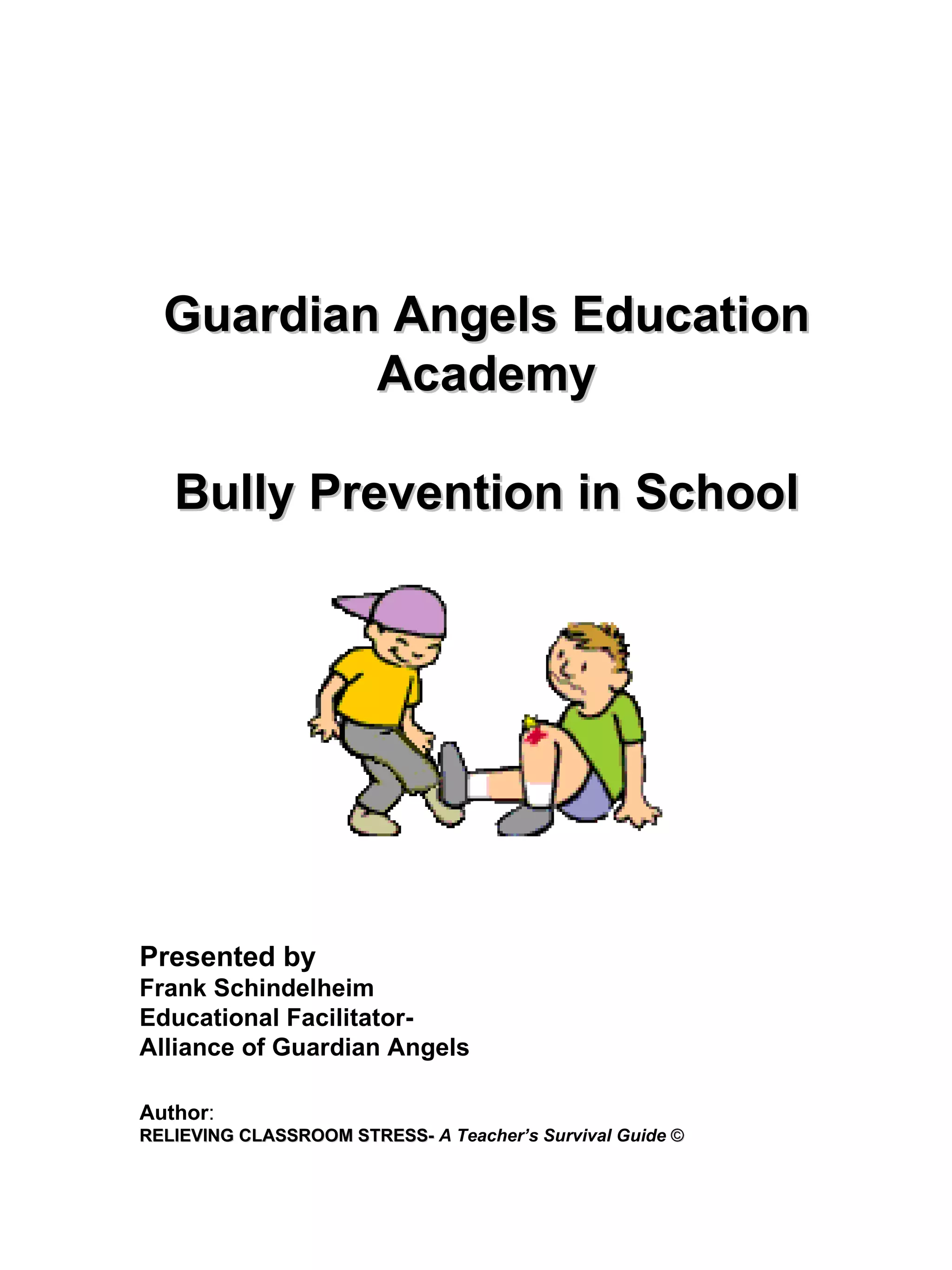 Bullying powerpoint | PDF