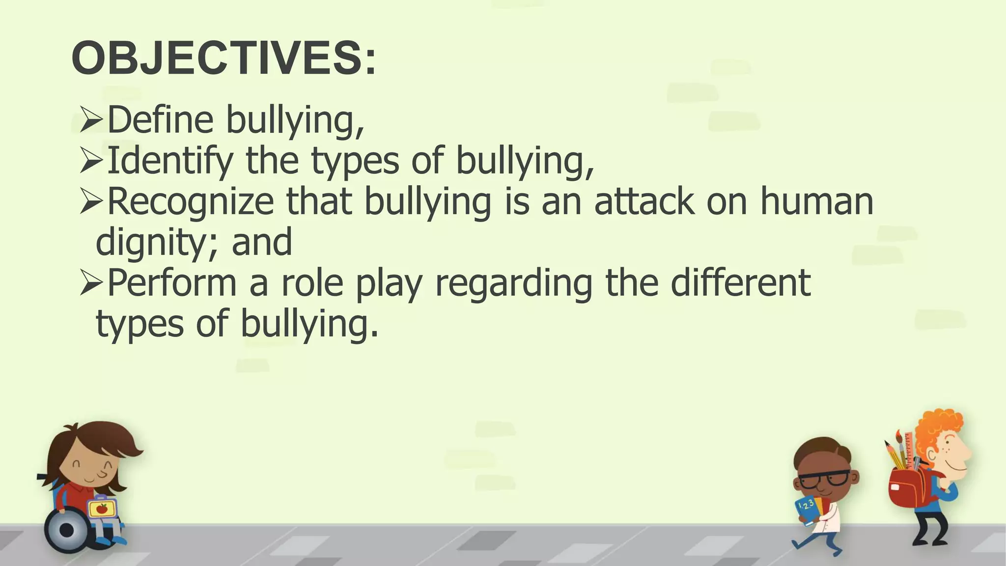 Understanding Bullying and its Types | PPT