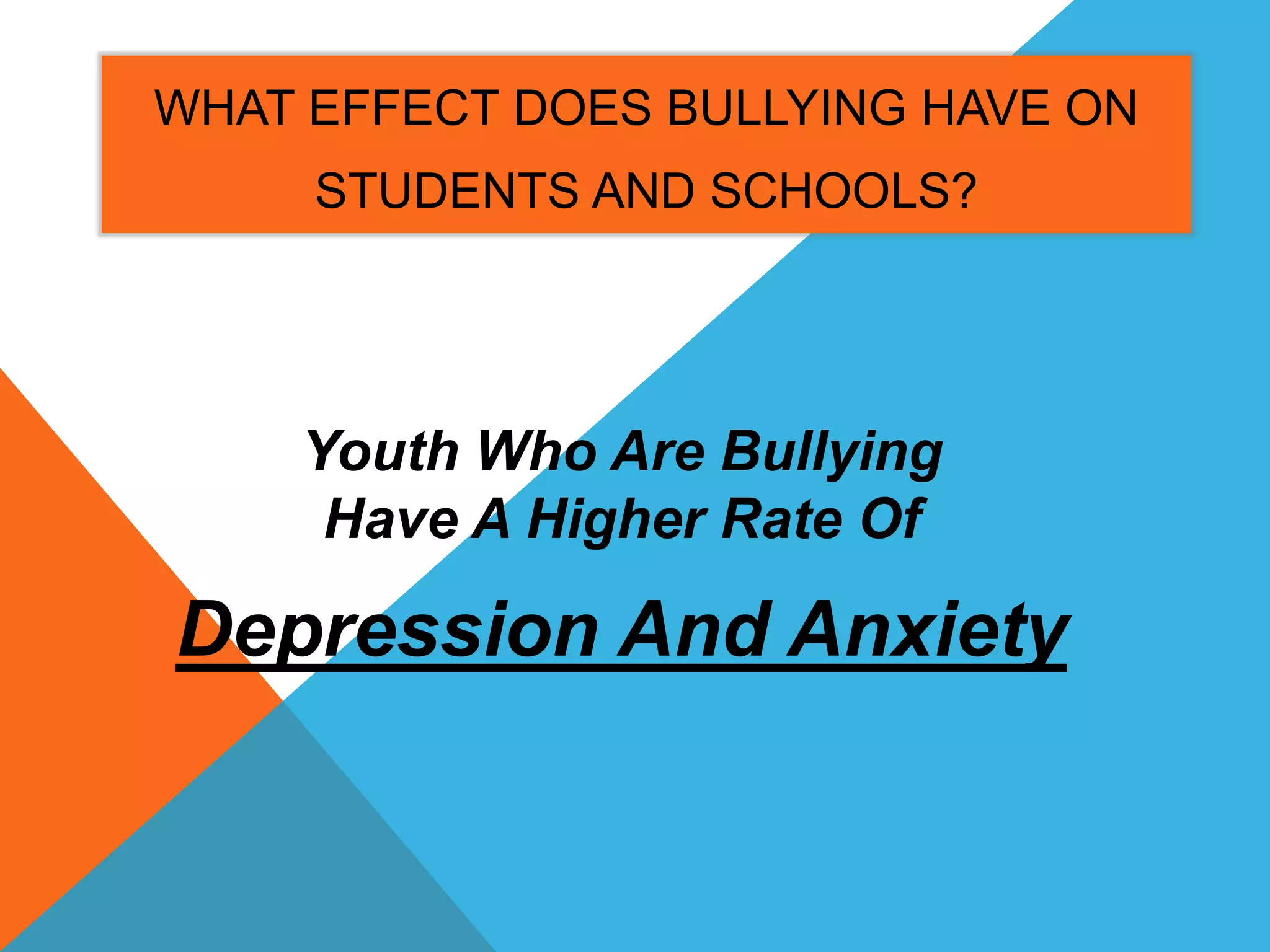 Bullying and anxiety | PPTX