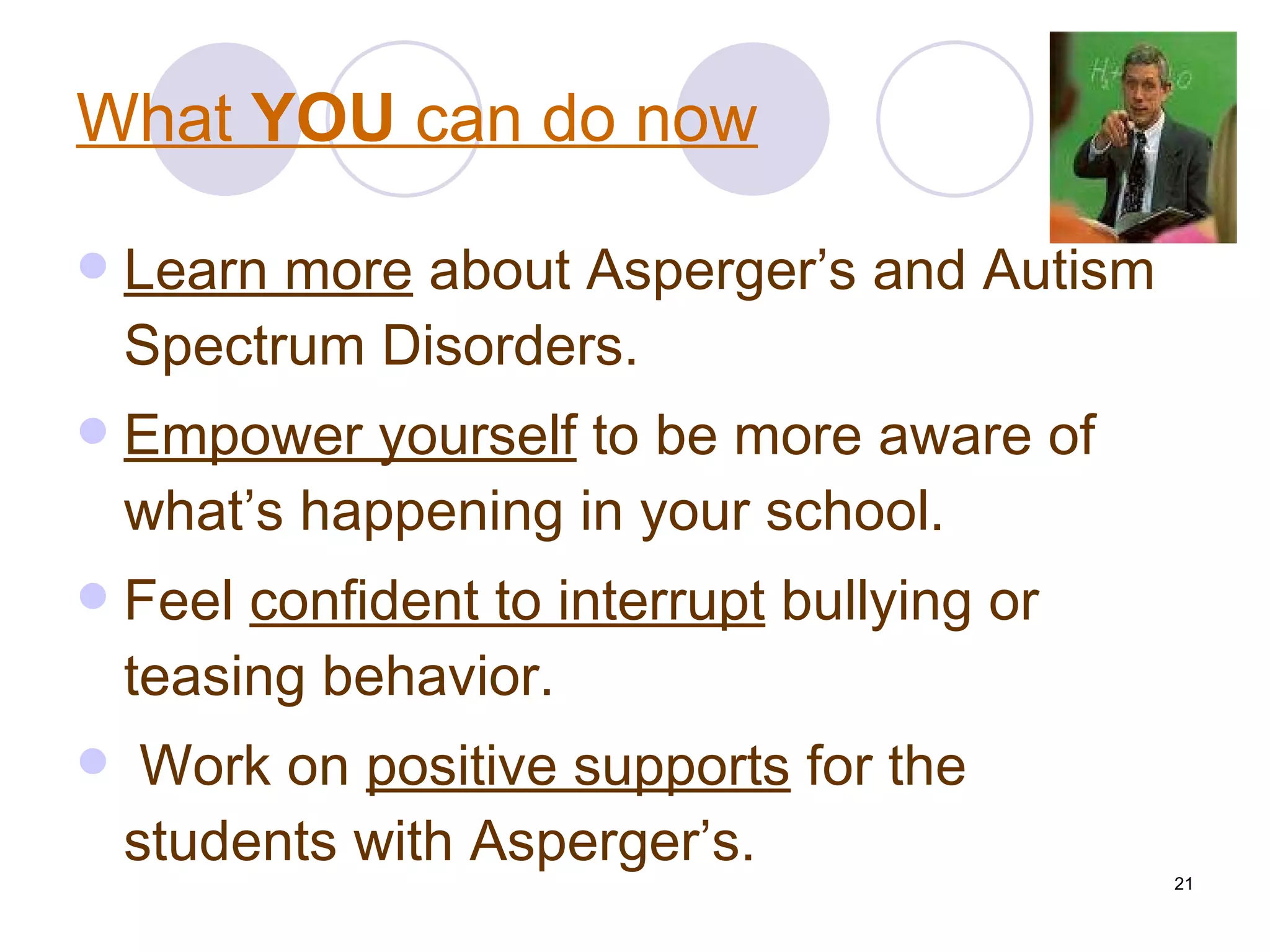 Bullying And Aspergers Syndrome | PPT