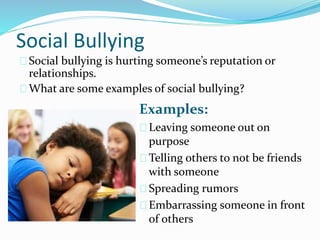 Bullying and bully prevention | PPTX