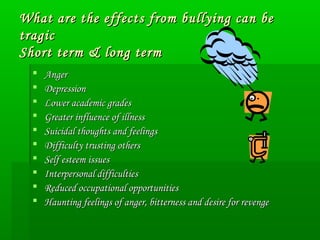 Bullying and our children | PPT