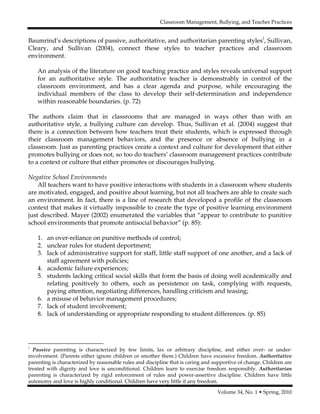 Bullying and teacher practices | PDF